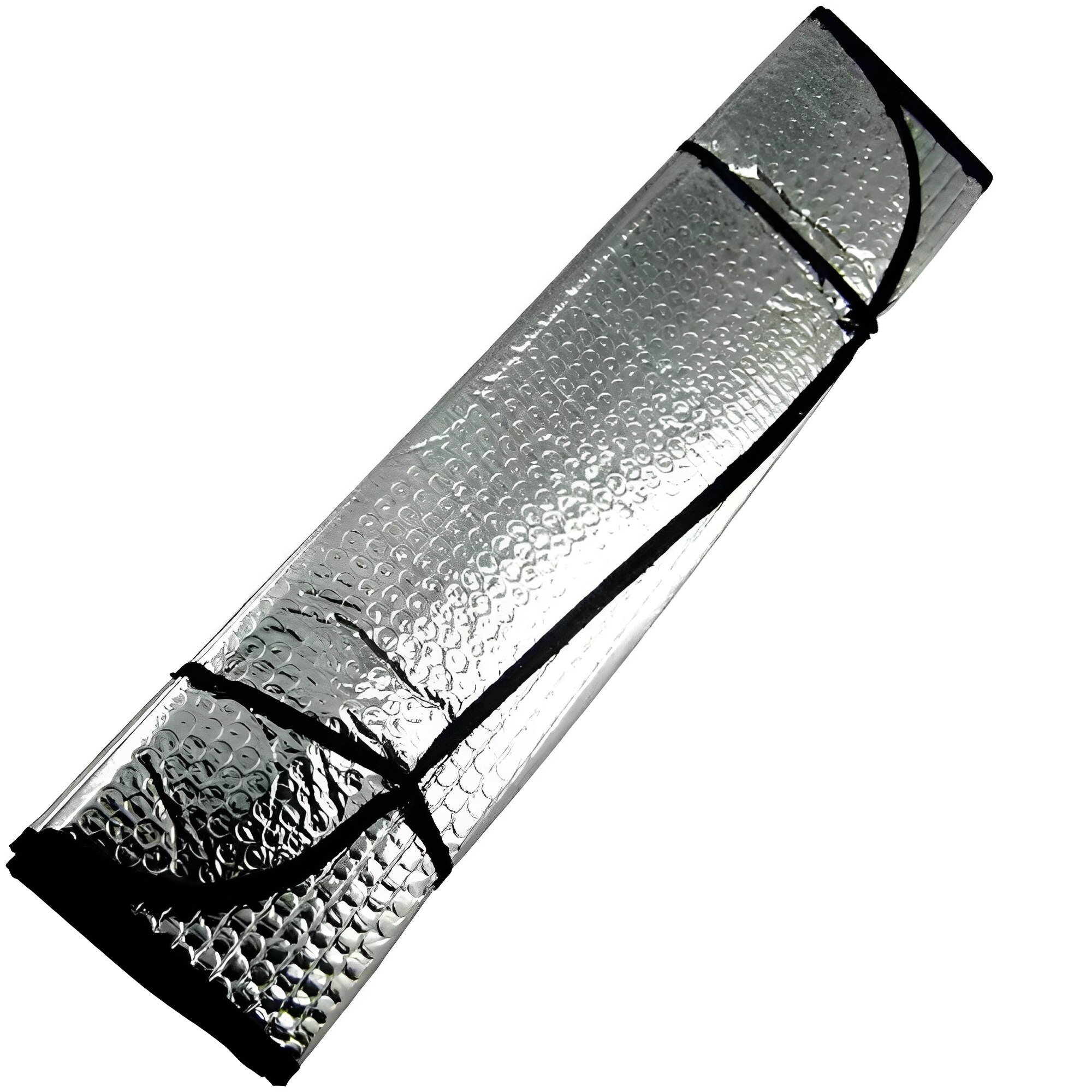 Parasolar parbriz auto Alimar cu folie de aluminiu si efect de reflexie ...