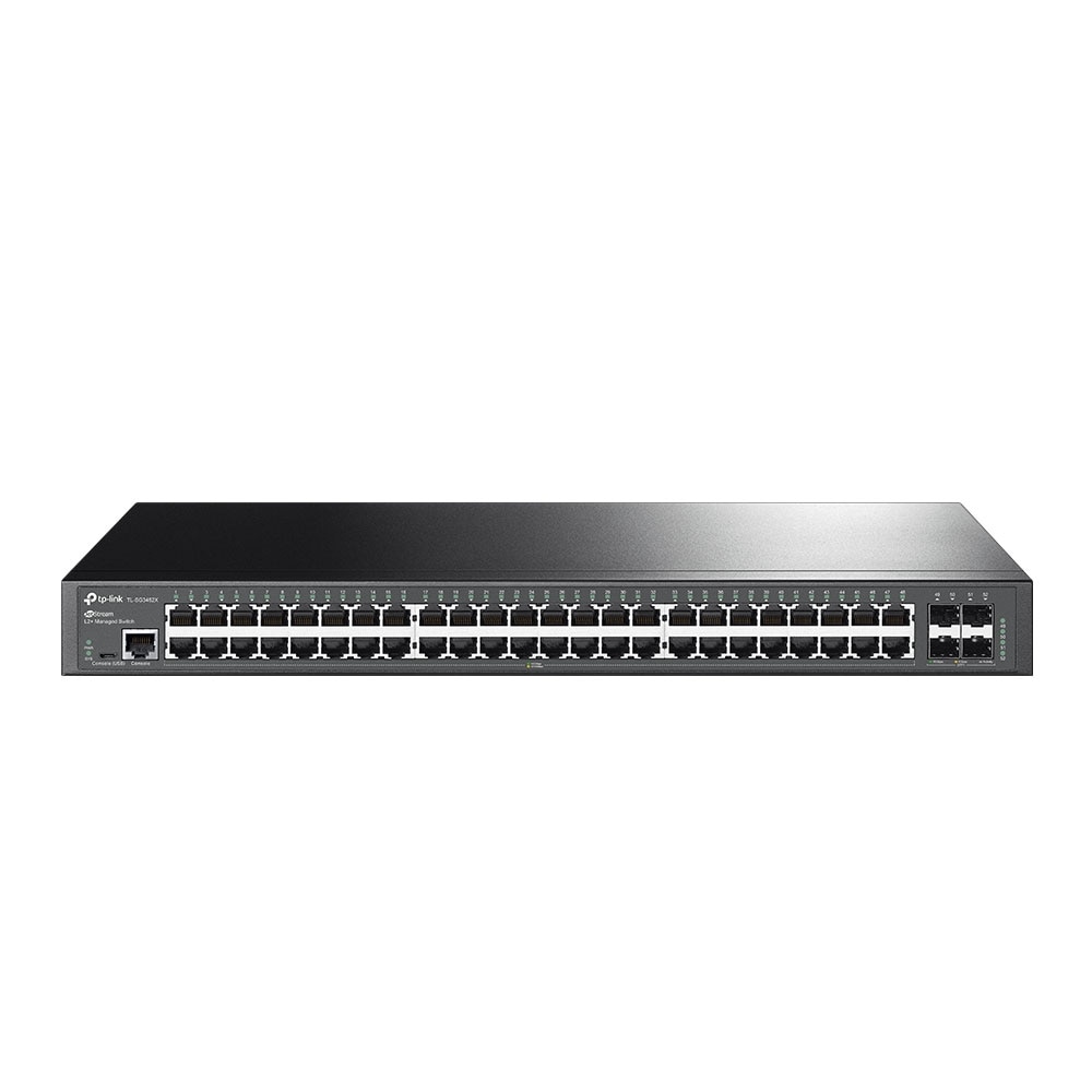 TP-LINK TL-SG3452X JetStream menedzselhető switch | 48× Gigabit L2+ és ...