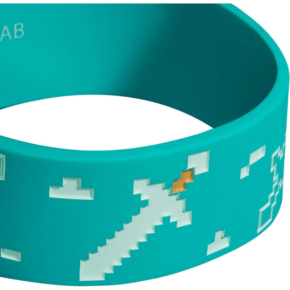 Bratara Silicon Minecraft - Explorer - 18 cm - eMAG.ro