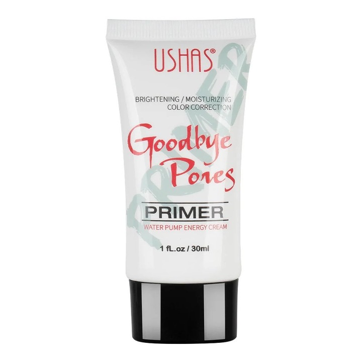 Primer Machiaj Ushas Goodbye Pores #01, 30ml - eMAG.ro