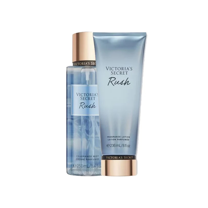 Set Spray + Lotiune, Victoria's Secret, Rush, 250ml + 236ml - eMAG.ro