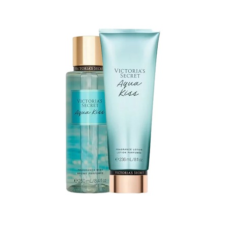 Set Spray + Lotiune, Victoria's Secret, Aqua Kiss, 250ml + 236ml - eMAG.ro