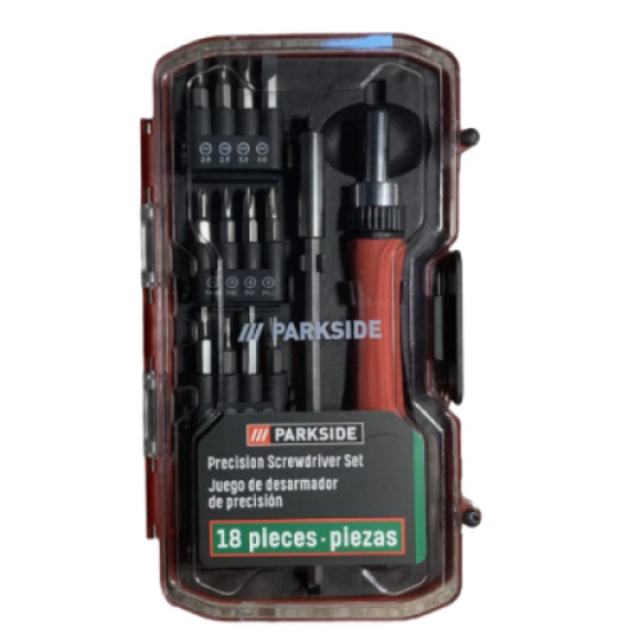 Trusa 18 piese biti si surubelnita Parkside - eMAG.ro