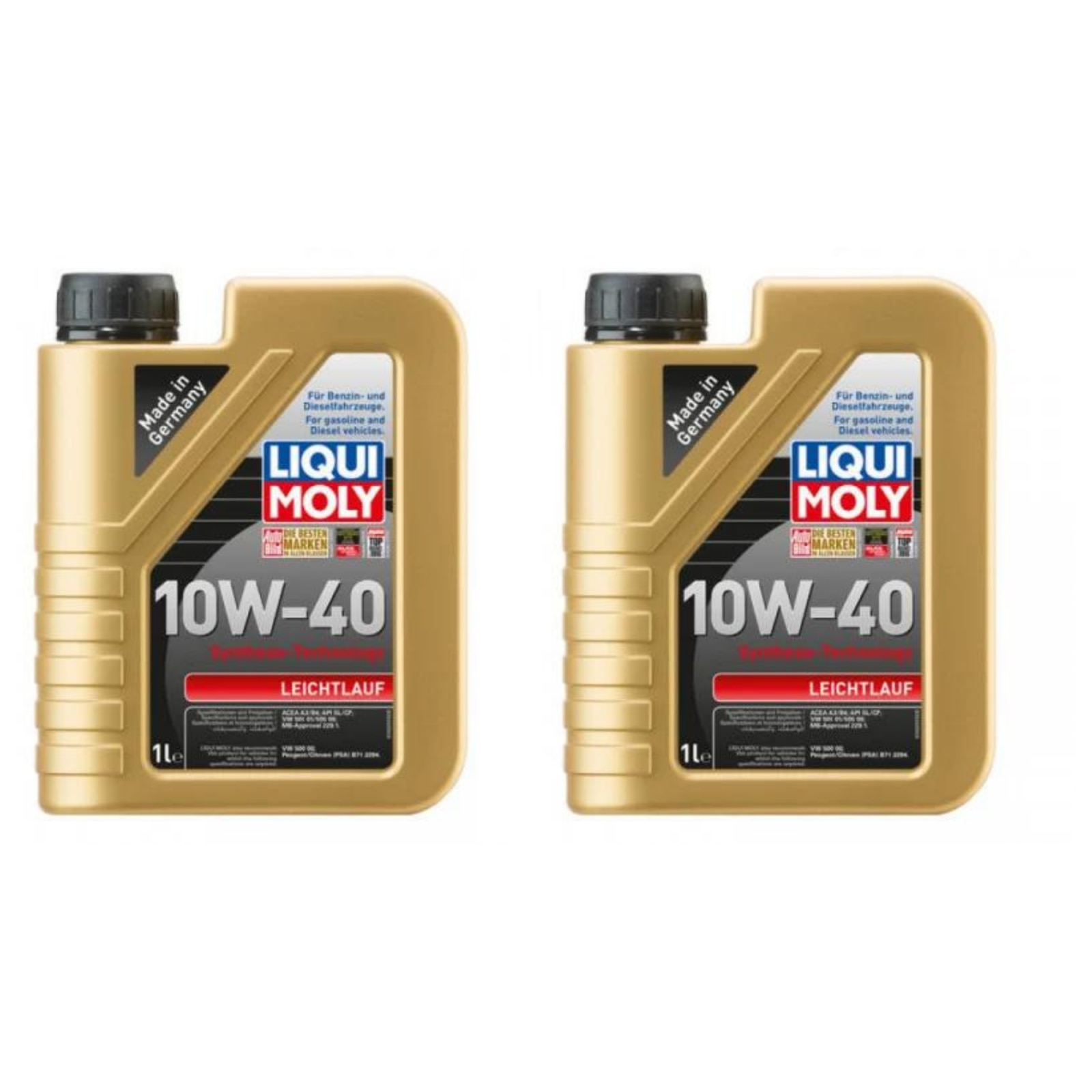 Pachet 2 litri Ulei Mineral Liqui Moly Lechtlauf 10W40 - eMAG.ro