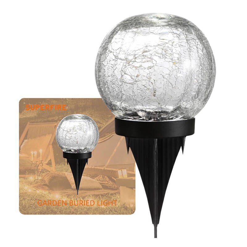 Lampa solara de gradina, 600 mAh - eMAG.ro