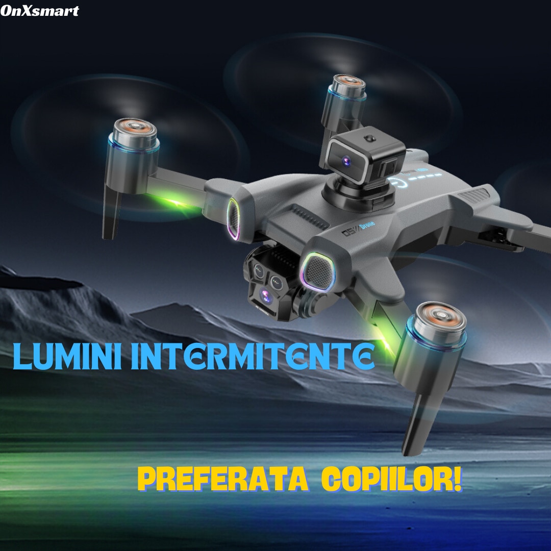 Mini Drona 4k HD OnXsmart, Filmare si Fotografiere, Zoom 50x, Culori ...