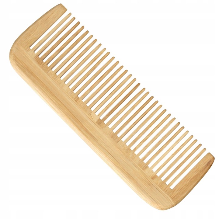 Pieptene pentru par, DECORTREND, Lemn, Pentru par gros si cret, Delicat ...