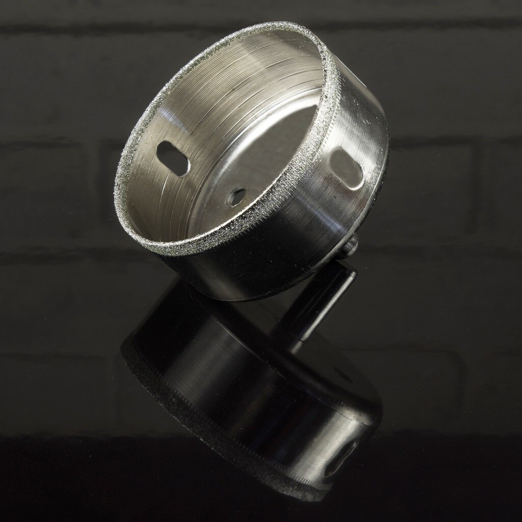 Carota diamantata, DECORTREND, pentru gresie si sticla, inox, 50 mm ...
