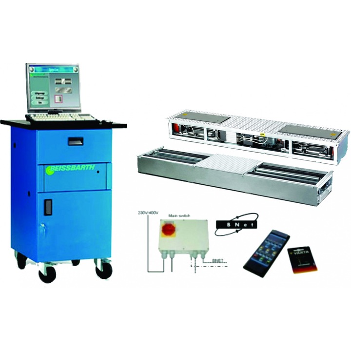 Stand pentru testarea fortelor de franare cu tester suspensii, BD 640 ...