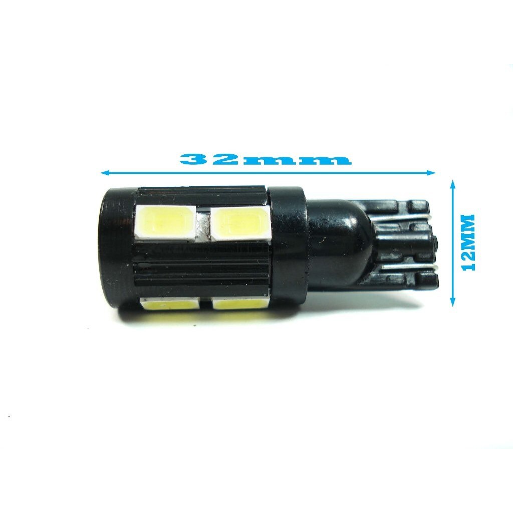 Bec W5W T10 Cu 10 Led-Uri 5730 - eMAG.ro