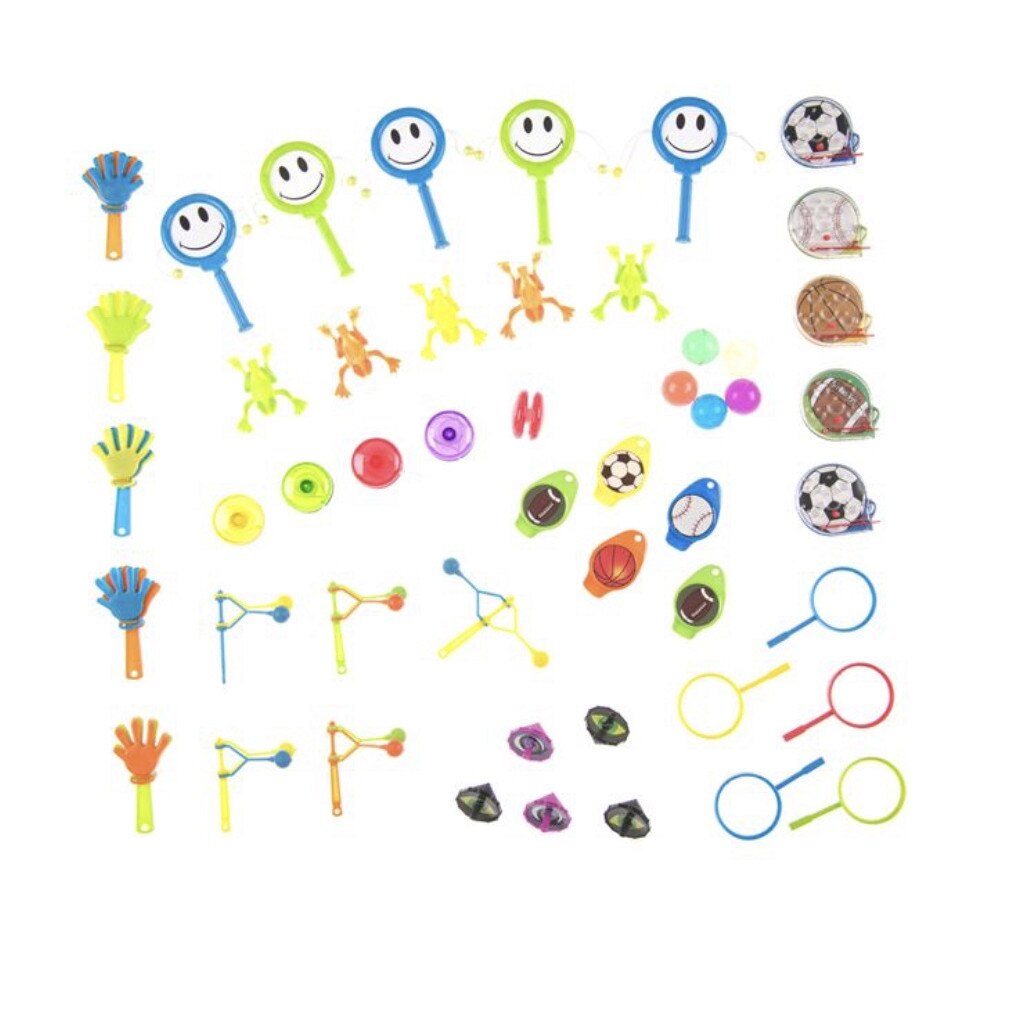 Set 50 buc jucarii umplere pinata pentru baieti - eMAG.ro