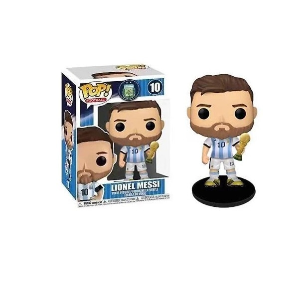 Figurina Funko POP! Lionel Messi cu Trofeu, 12cm - eMAG.ro