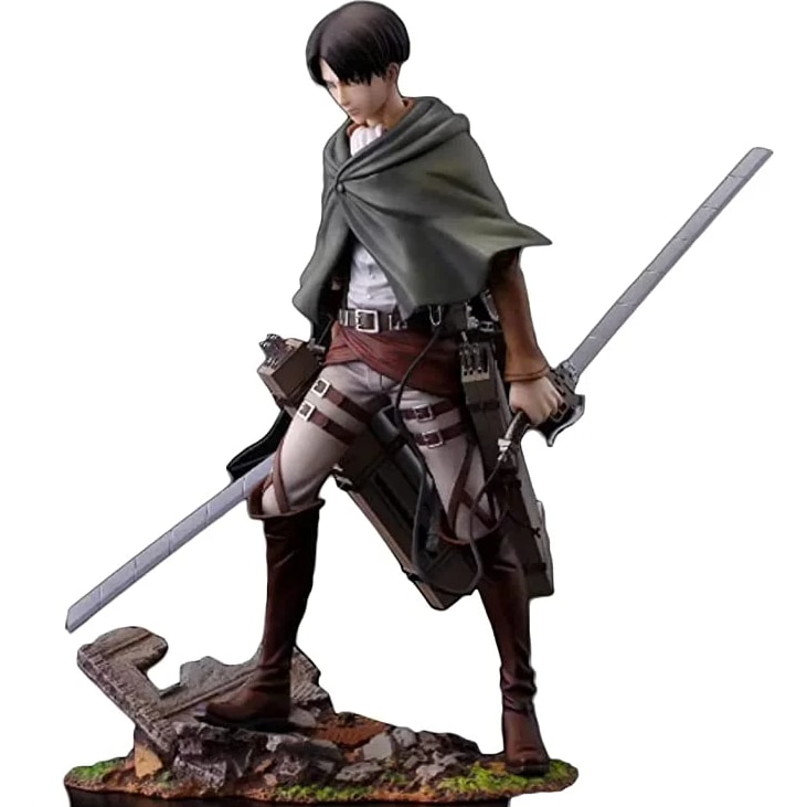 Премиум екшън фигурка Аниме Attack on Titan Levi Ackerman Character ...