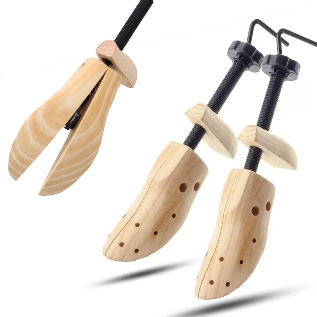 Set 2 Sanuri din Lemn eMozi pentru Pantofi, Unisex, Marimea 42-46 ...