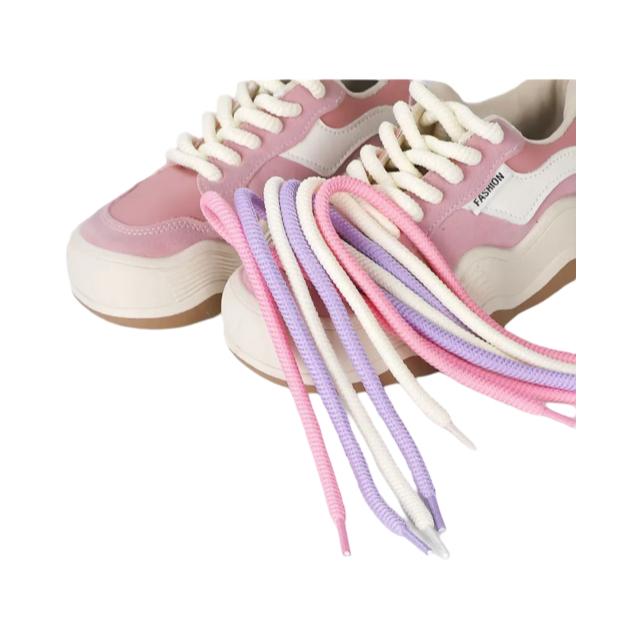 Set 2 sireturi groase 1cm rotunde Negru - eMAG.ro