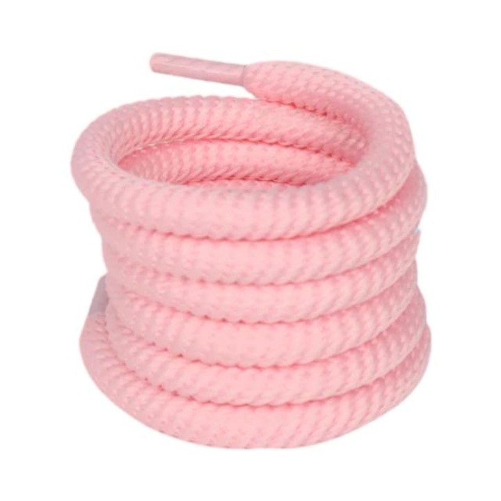Set 2 sireturi groase 1cm rotunde Roz Pal - eMAG.ro