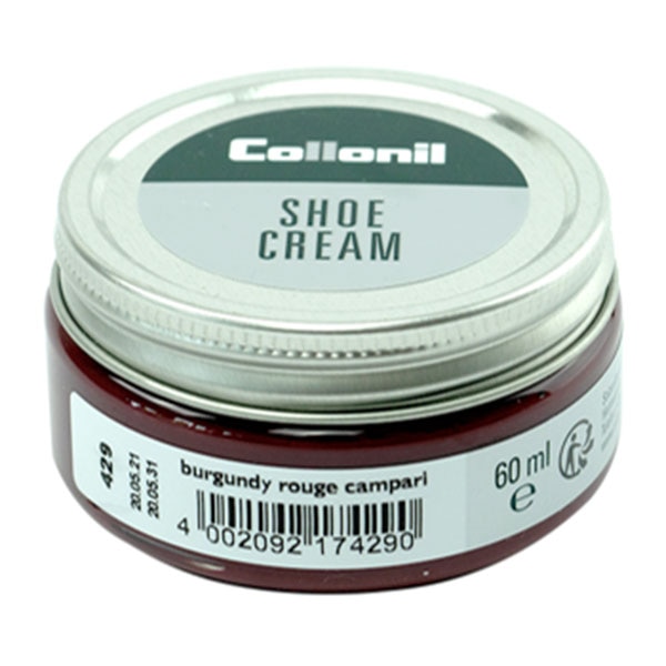 Crema de pantofi clasica Collonil Shoe Cream, 60 ml, burgundy - eMAG.ro