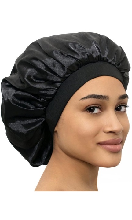 Boneta din Satin, mentine hidratarea parului, reduce efectul de ...