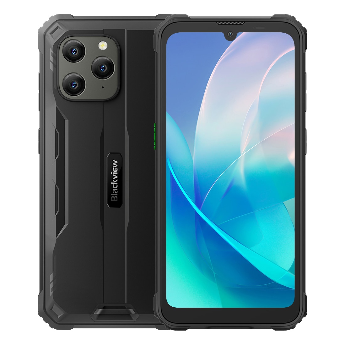 Telefon mobil Blackview BV5300 plus, 128GB, 8GB RAM, 6580mAh, Dual SIM 4G, IP68, GPS, Negru ...