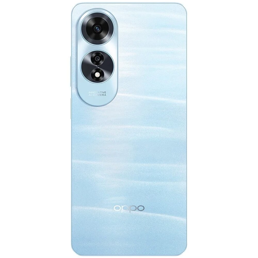Мобилен телефон OPPO A60, 8GB RAM, 256GB, Ripple Blue - eMAG.bg