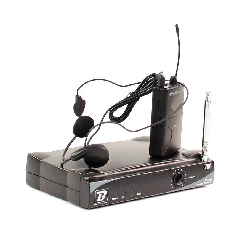 Statie microfon lavaliera tip casca VHF wireless - eMAG.ro