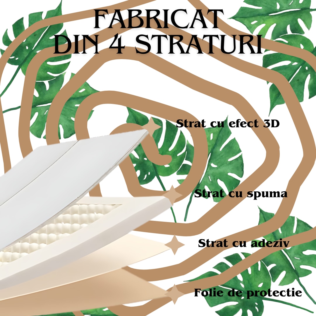 Set 15 x Tapet 3D, Selling Depot®, autoadeziv, Model Placa Dubla ...