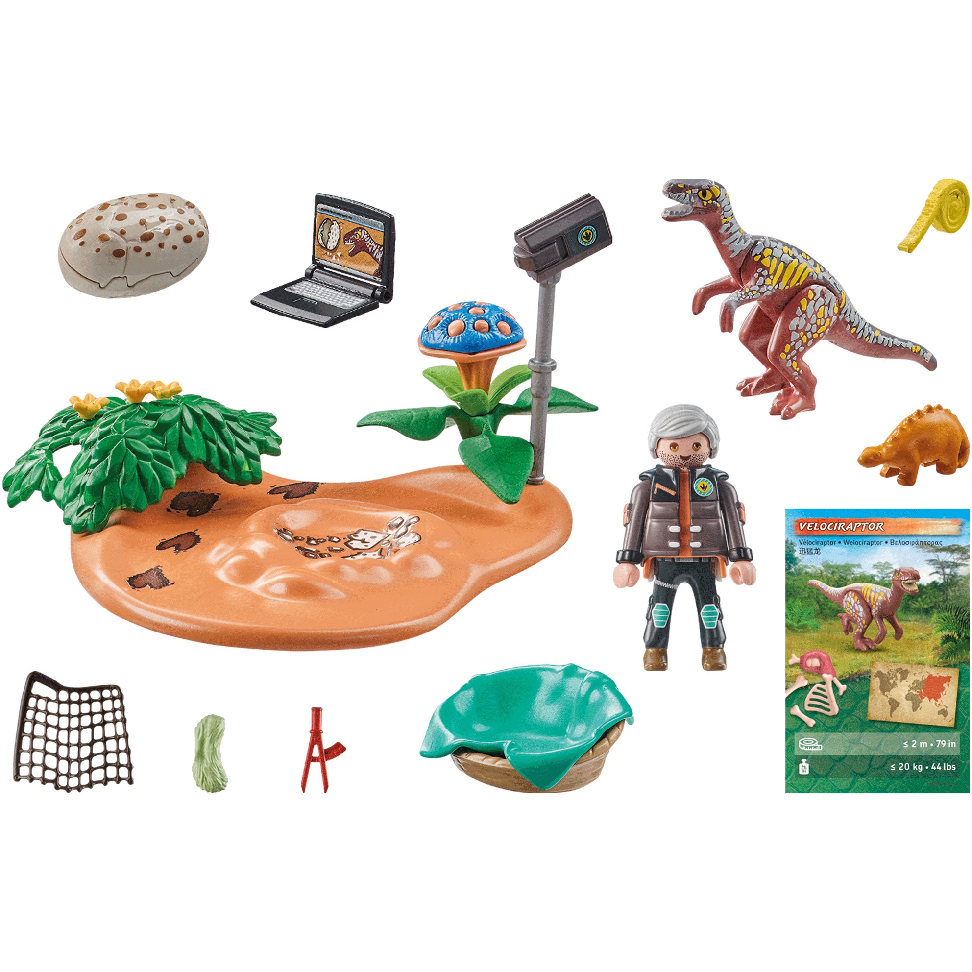 Playmobil Dinos - Cuib de Stegosaurus si hot de oua - eMAG.ro