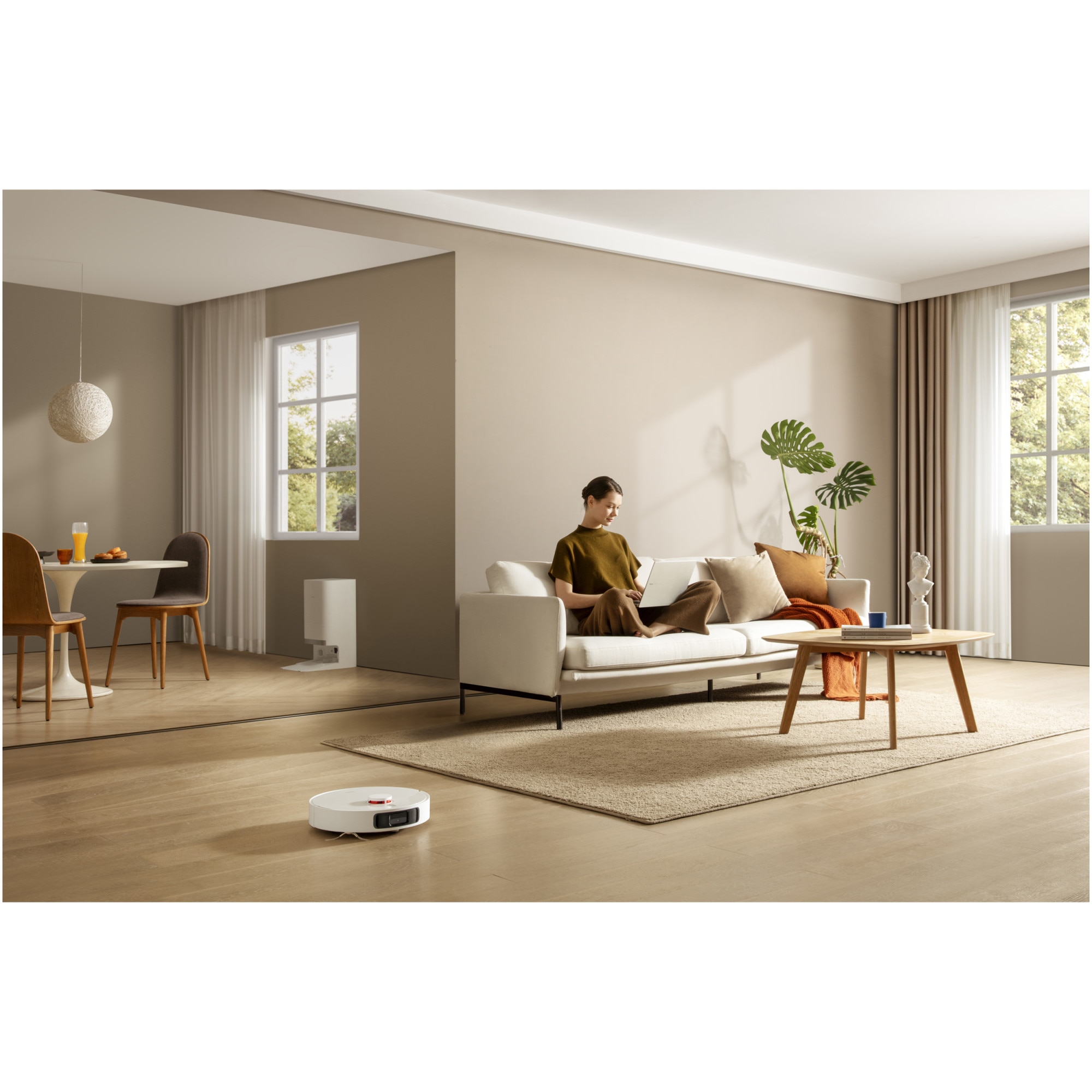 Robot de aspirare Xiaomi X20+ EU BHR8124EU ,Wi-Fi, aspirare&spalare ...