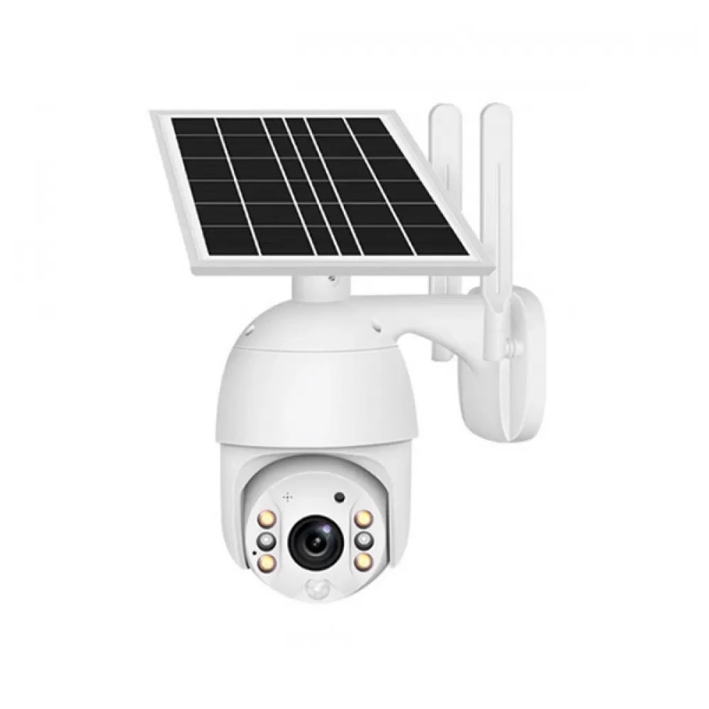 Camera de supraveghere cu panou solar, WIFI, HD, 2MP - eMAG.ro