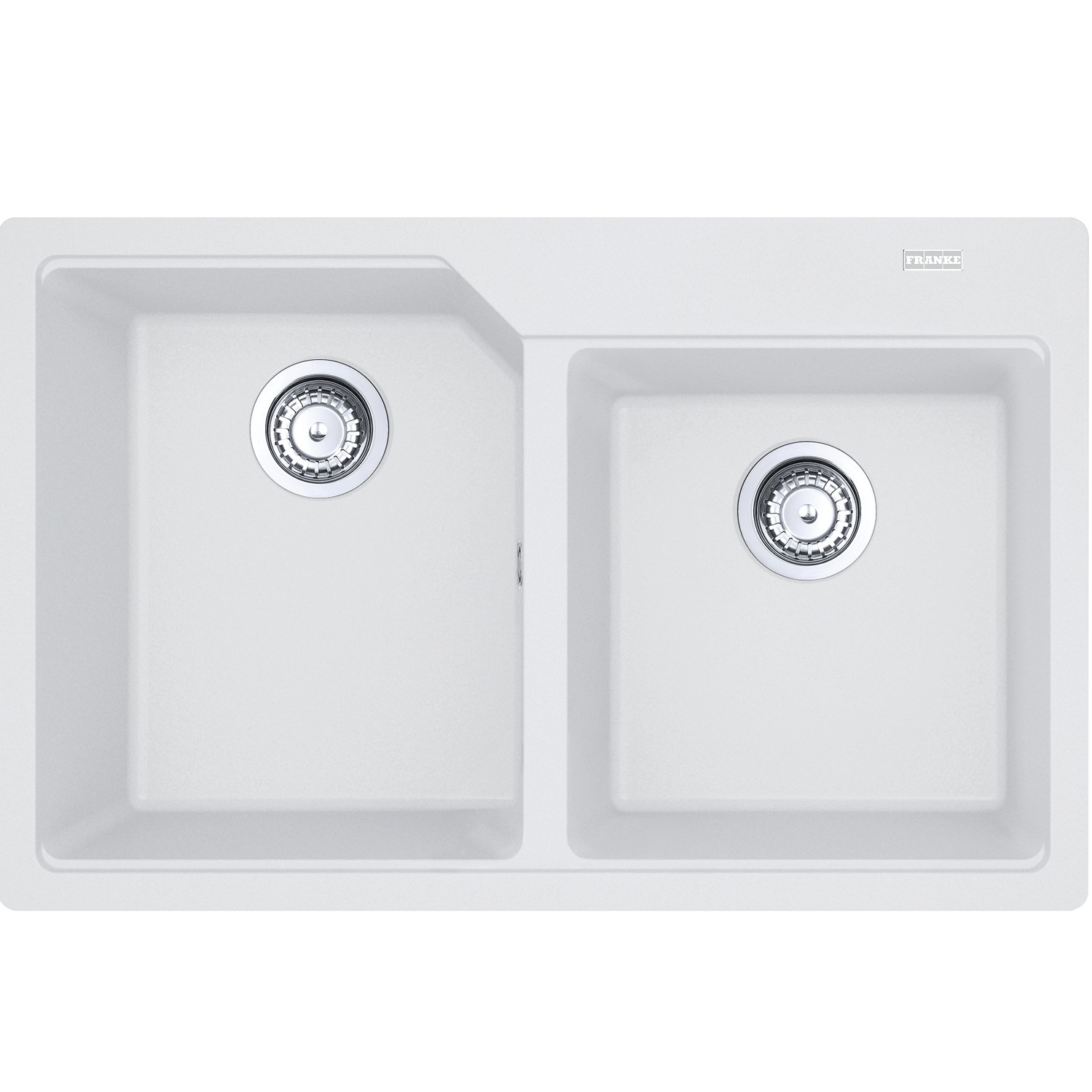 Chiuveta bucatarie fragranite Franke UBG 620-78, 2 cuve, 780x500 mm ...