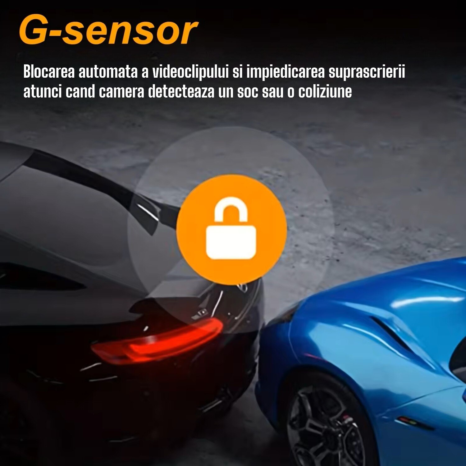 Camera Auto De Bord DVR Duala LONDEMM Full HD 1080P, Card De Memorie SD ...