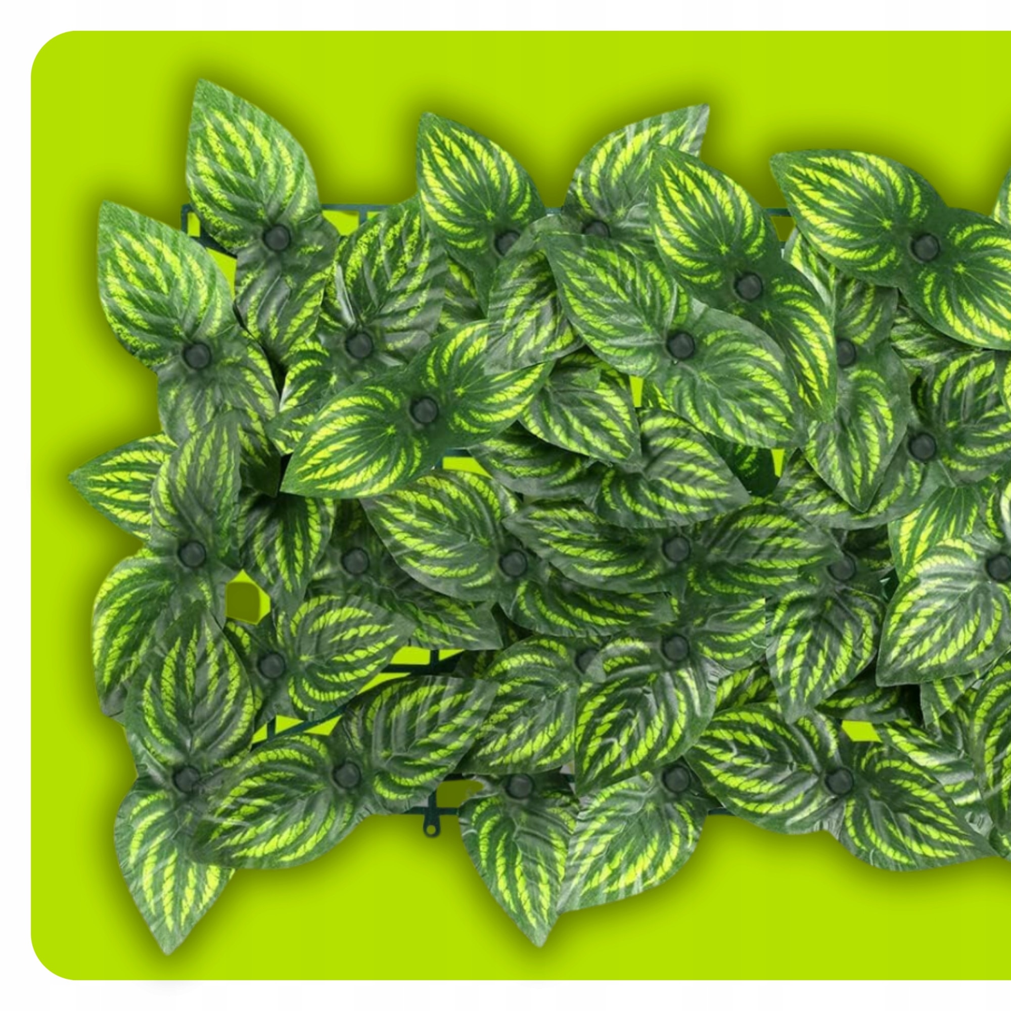 Frunze Ivy artificiale, Red Garden, gard, 3m x 50cm - eMAG.ro