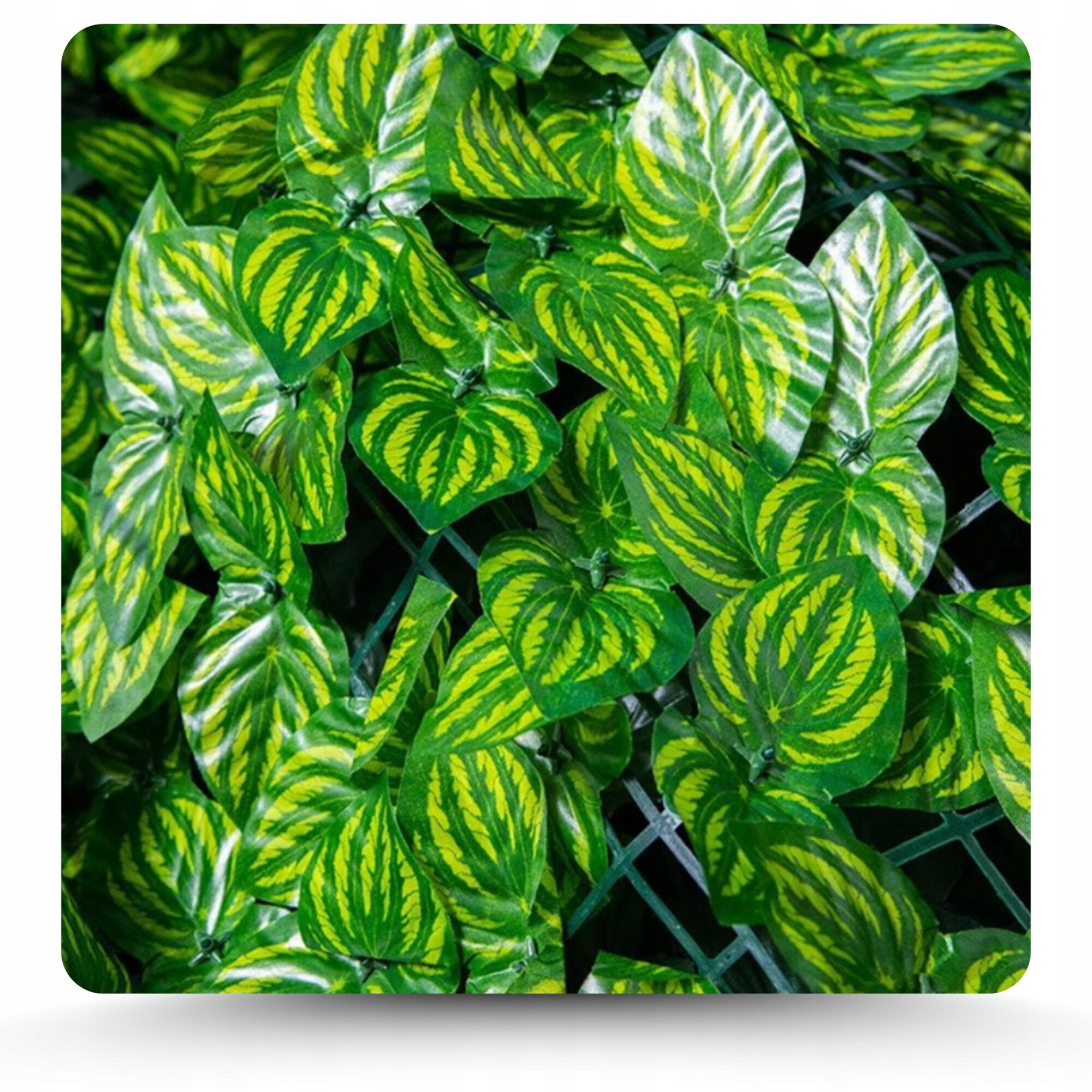 Frunze Ivy artificiale, Red Garden, gard, 3m x 50cm - eMAG.ro