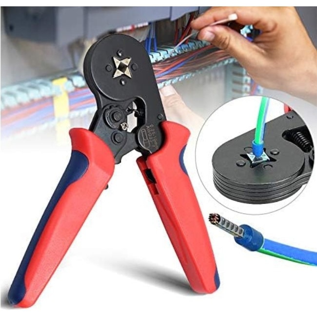 Trusa Sertizare Cabluri Electrice, Cleste Sertizat Auto-reglabil cu ...