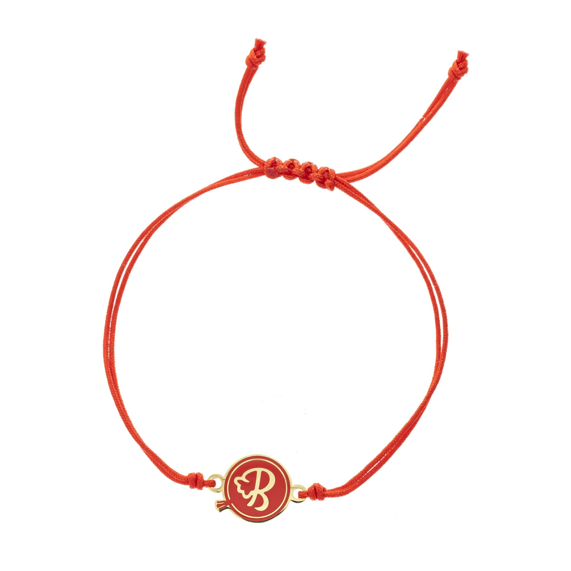 Bratara Initiala Rosie Gold Plated - B - eMAG.ro