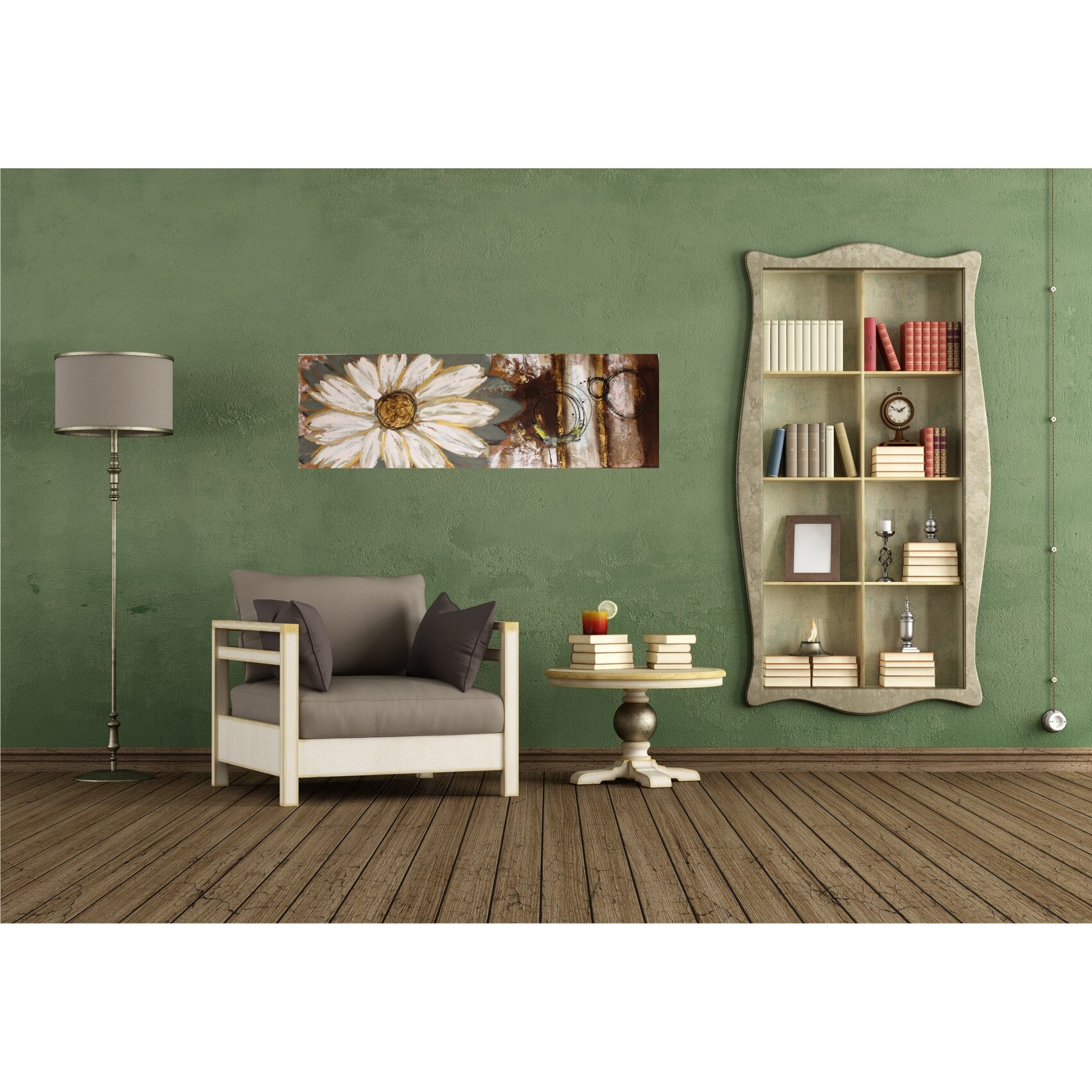 Tablou pictat manual Margaret, Mendola Interior, 50 x 150 cm - eMAG.ro