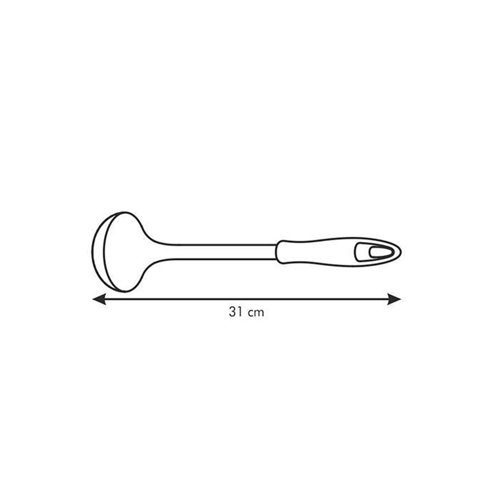 Polonic mic Tescoma Presto, inox, 31 cm - eMAG.ro