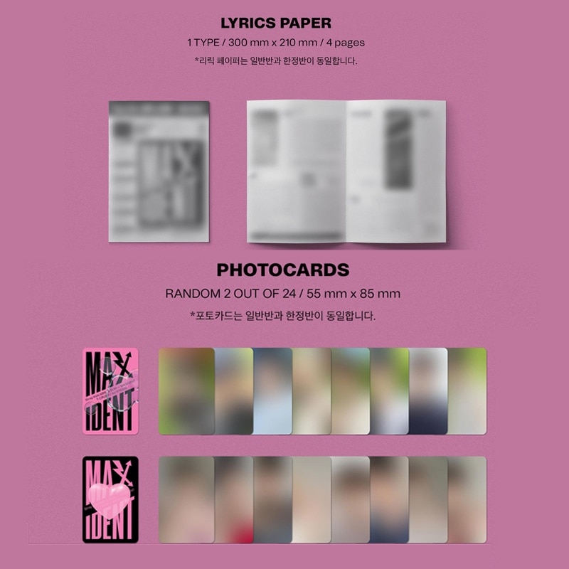 Album K-pop Stray Kids - Maxident, Coperta aleatorie - eMAG.ro