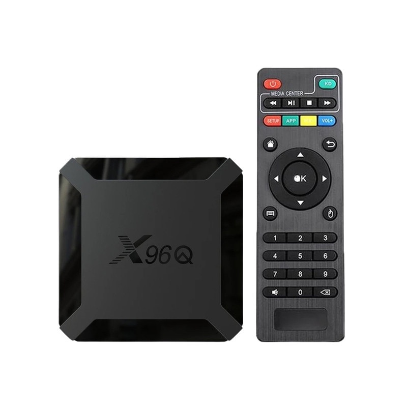 Android TV Box, Mediaplayer X96Q, Android 10.0, Quad-Core, 4K 60fps, Wi ...