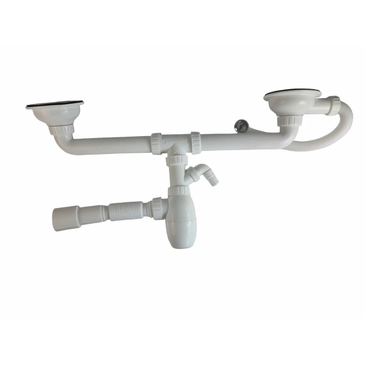 Sifon universal pentru chiuveta dubla 1 1/2 B731V - eMAG.ro