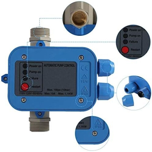 Presostat electronic, Regulator, DIG-IBO, EXCITAT®, LCD digital ...