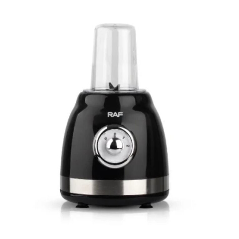 Blender Electric RAF® 2 in 1, Bol din Sticla, Rasnita pentru Cafea ...