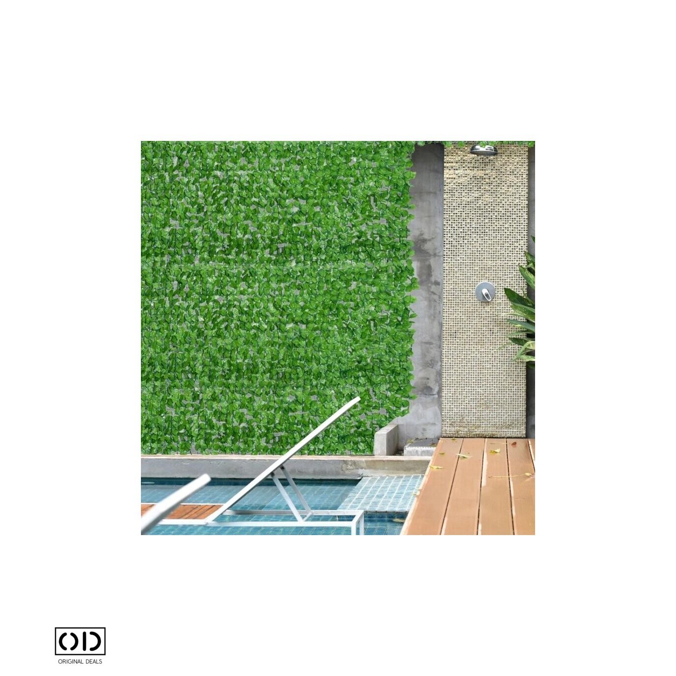 Gard Viu Verde Artificial pentru Discretie si Umbra pe Terasa, Foisor ...
