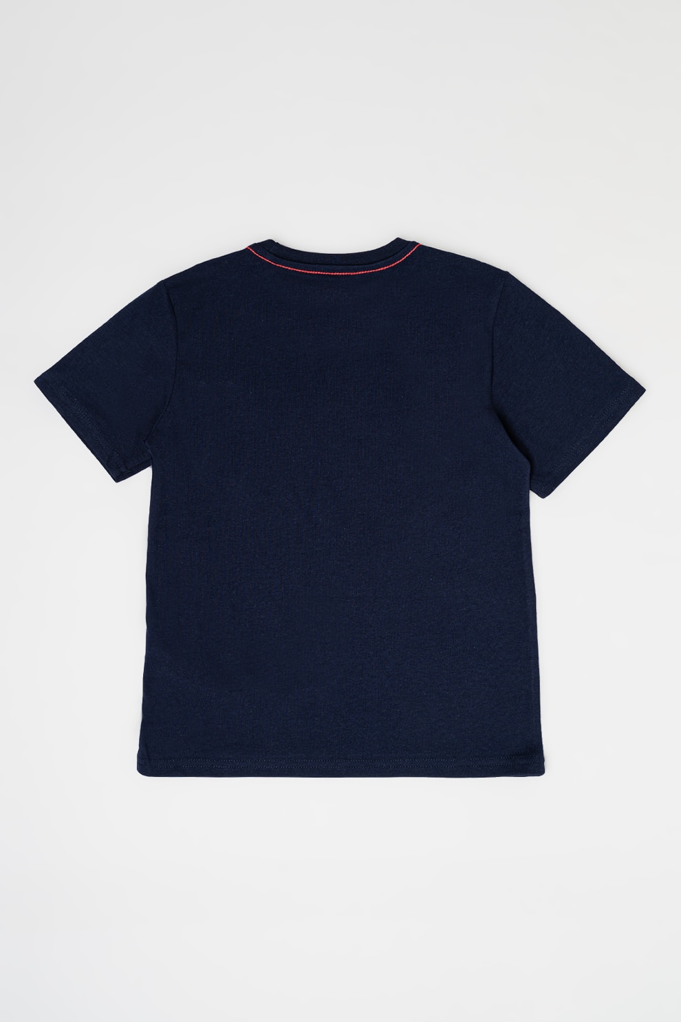 GUESS KIDS, Tricou de bumbac organic cu imprimeu logo, Bleumarin, 158 ...