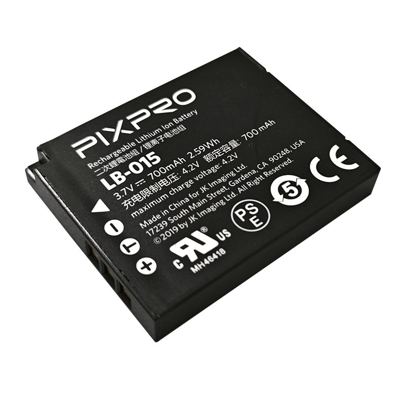 Acumulator PixPro LB-015, 3, 7V 700mAh Li-Ion pentru Kodak PixPro WPZ2 ...