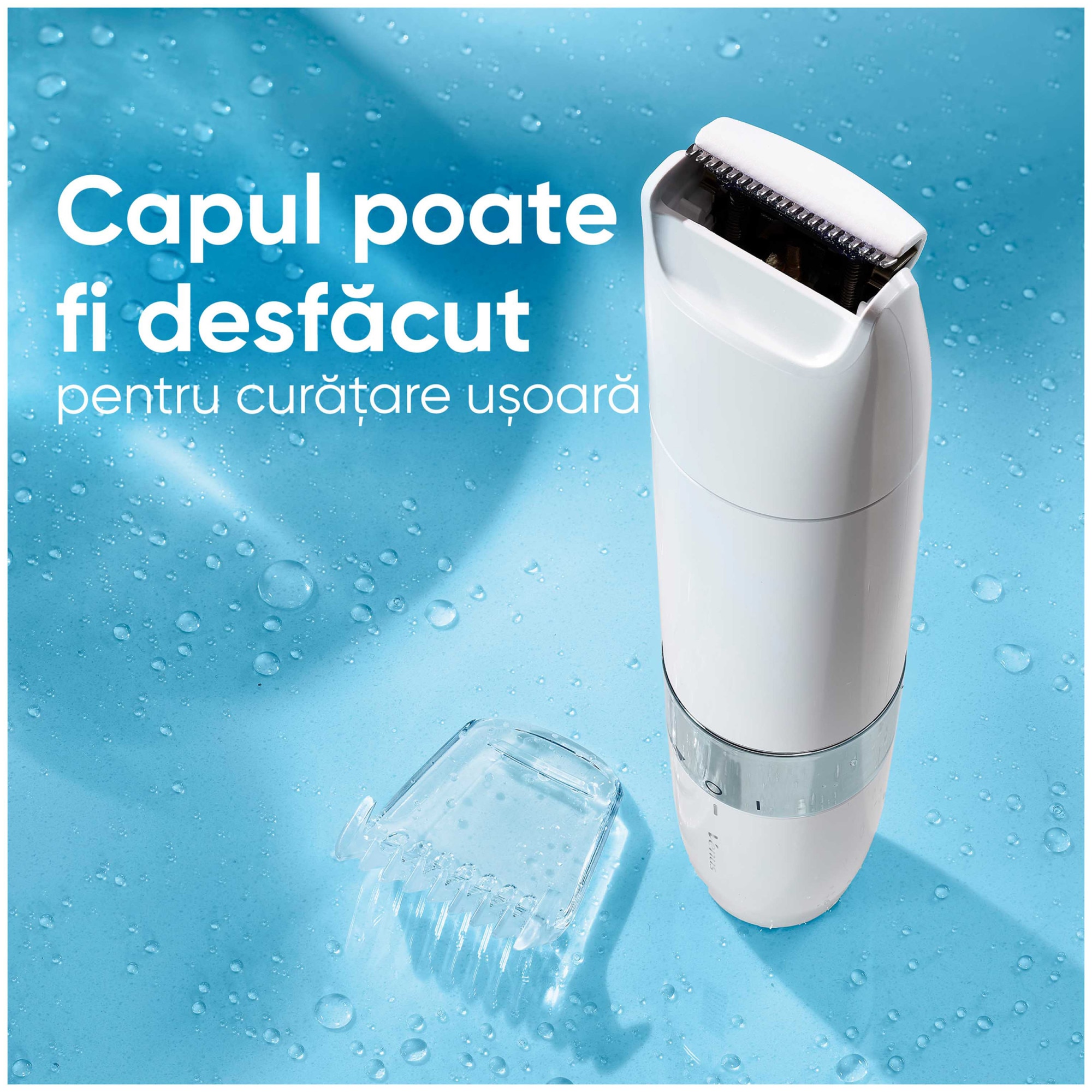 Trimmer Gillette Venus pentru parul si pielea zonei intime - eMAG.ro