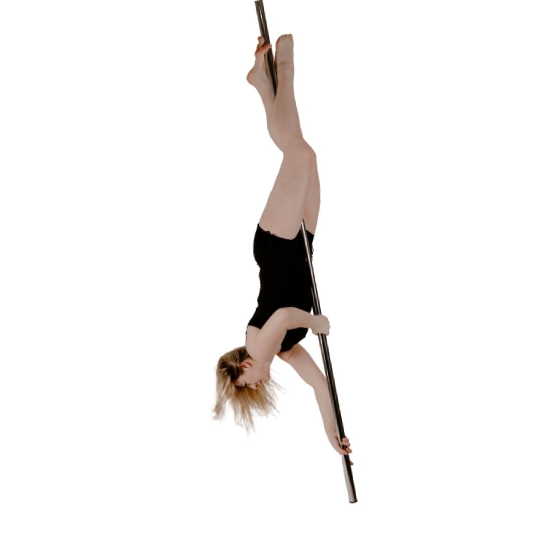 Bara aerobic pole dance, Fly Pole, aerial, alb, 4m - eMAG.ro