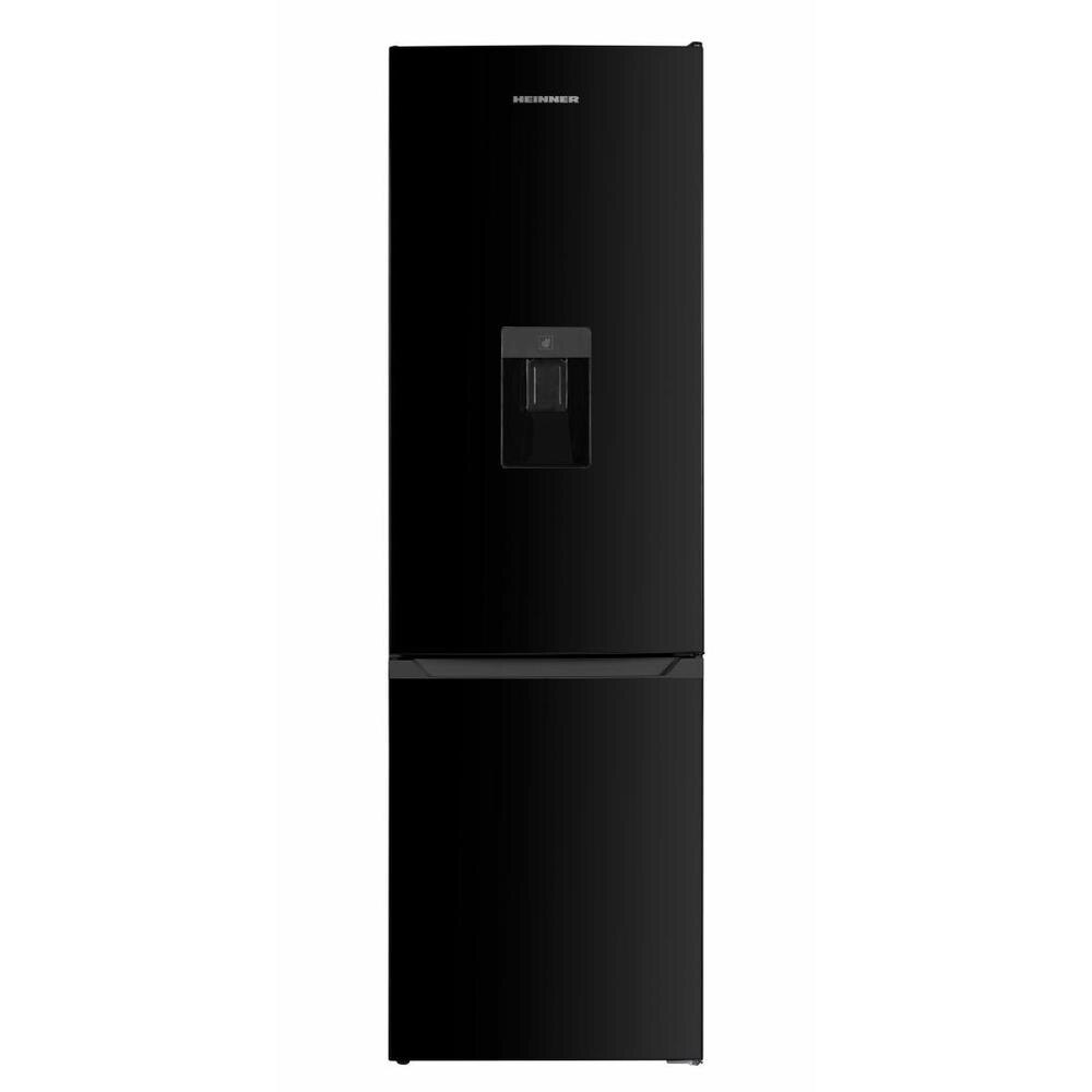 Combina frigorifica Heinner HC-HM260BKWDE++, 260 l, Clasa E, Lumina LED ...