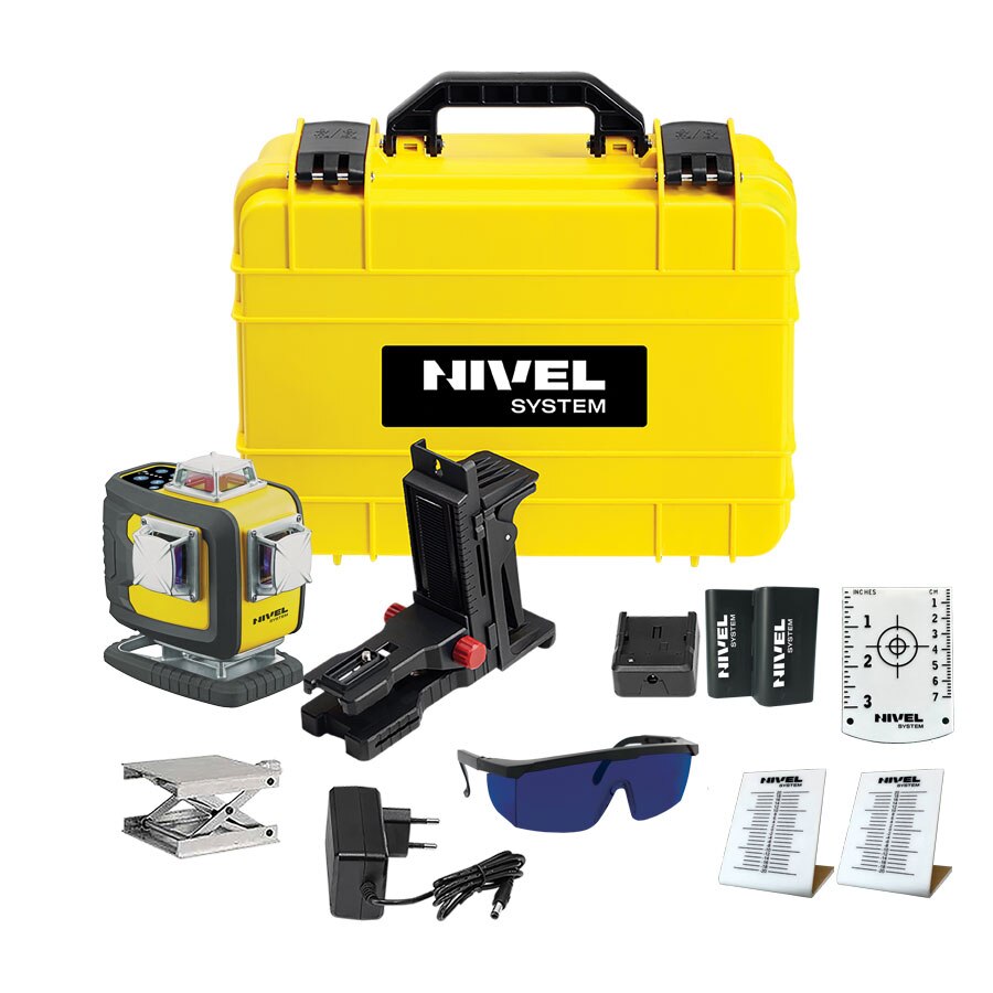 Nivela laser in cruce Nivel System CL4D-P, 4D, Multifunctionala, laser ...