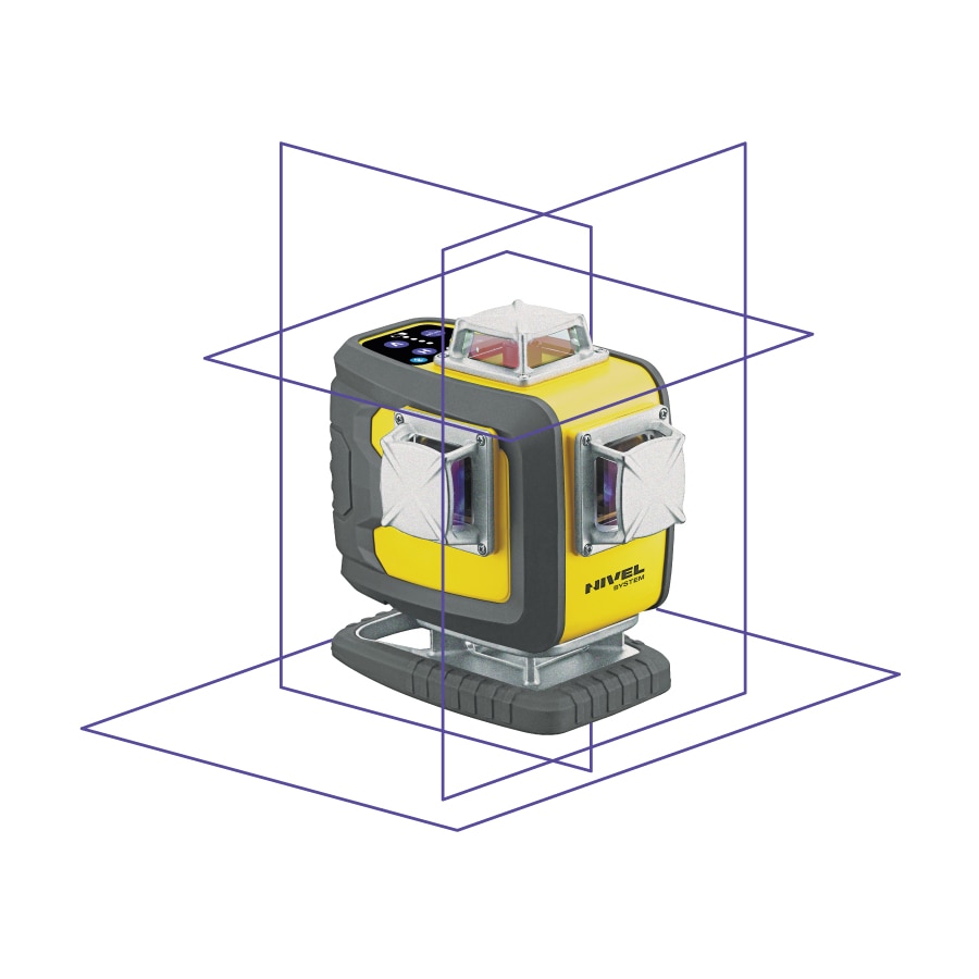 Nivela laser in cruce Nivel System CL4D-P, 4D, Multifunctionala, laser ...